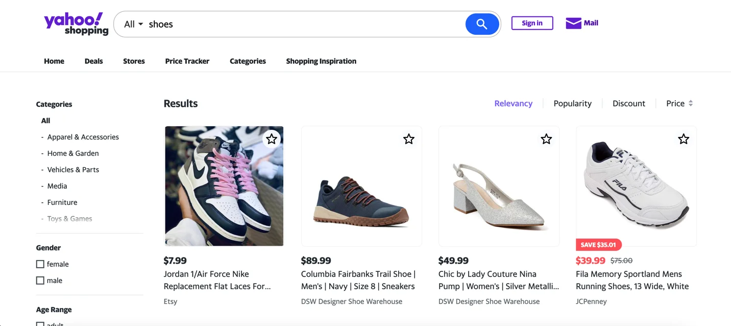 11 Best Shopping Search Engines in 2025 — Claspo.io